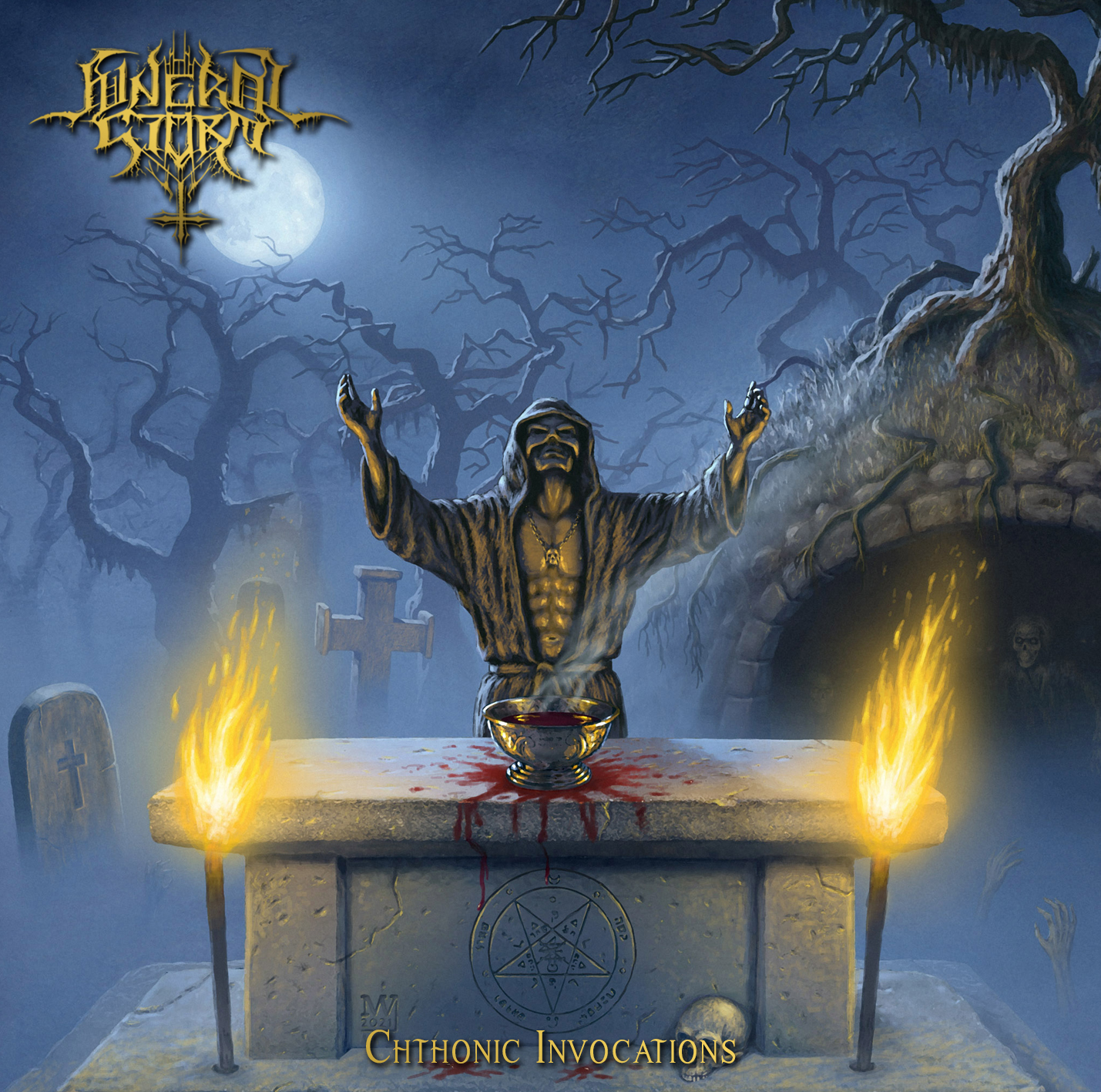 FUNERAL STORM - Chthonic Invocations (Adv. CD 2024) - The Old Coffin Spirit